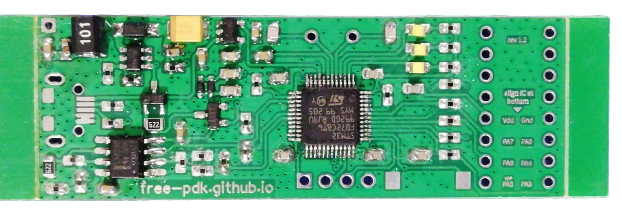 Монтаж и прошивка программатора Free PDK - Электронные модули